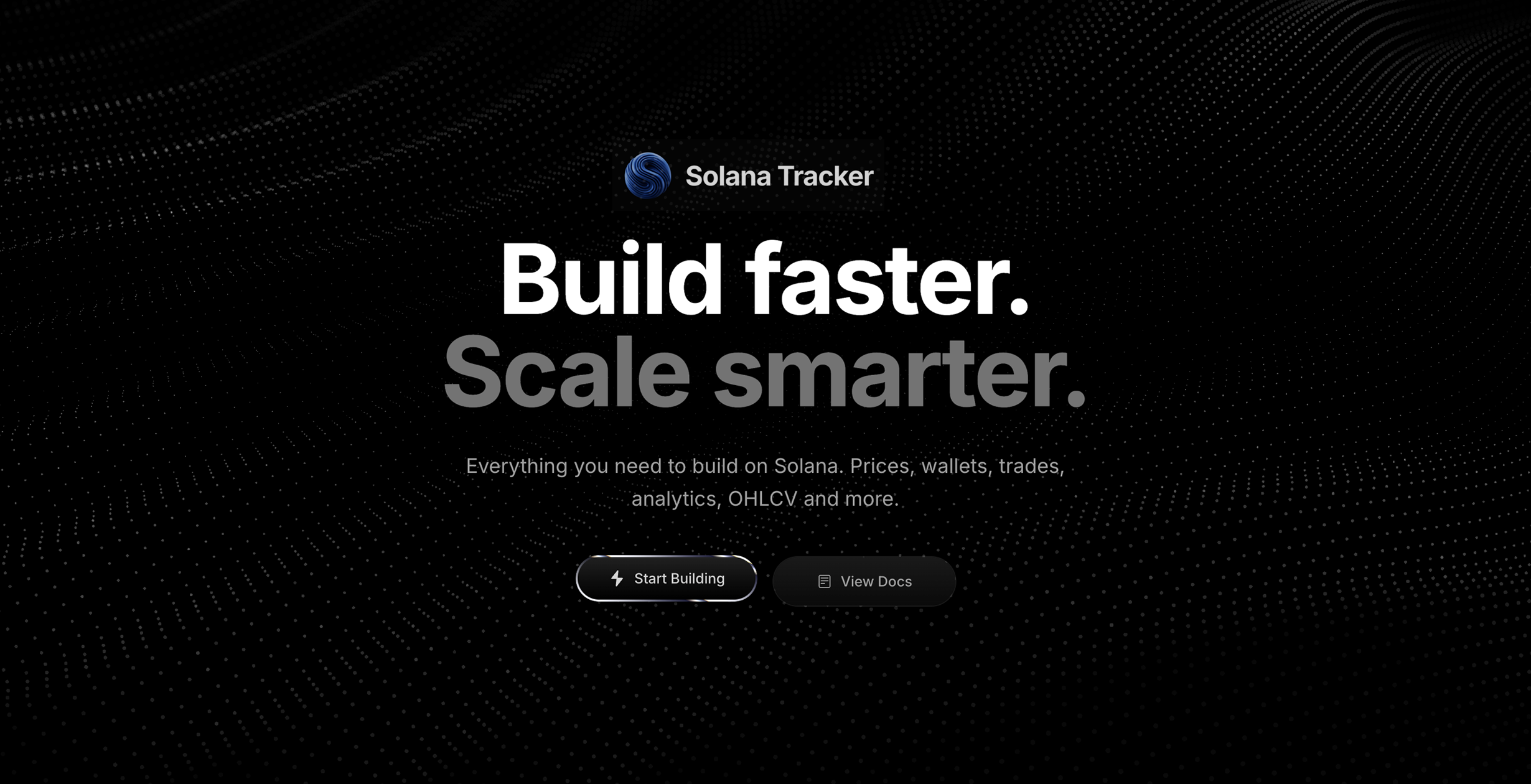 Solana Data API | Token Prices, Trades & Holders